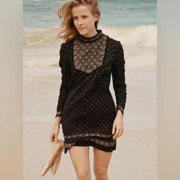 Doen | Dresses | Doen Wildeve Printed Cotton Mini Dress | Poshmark